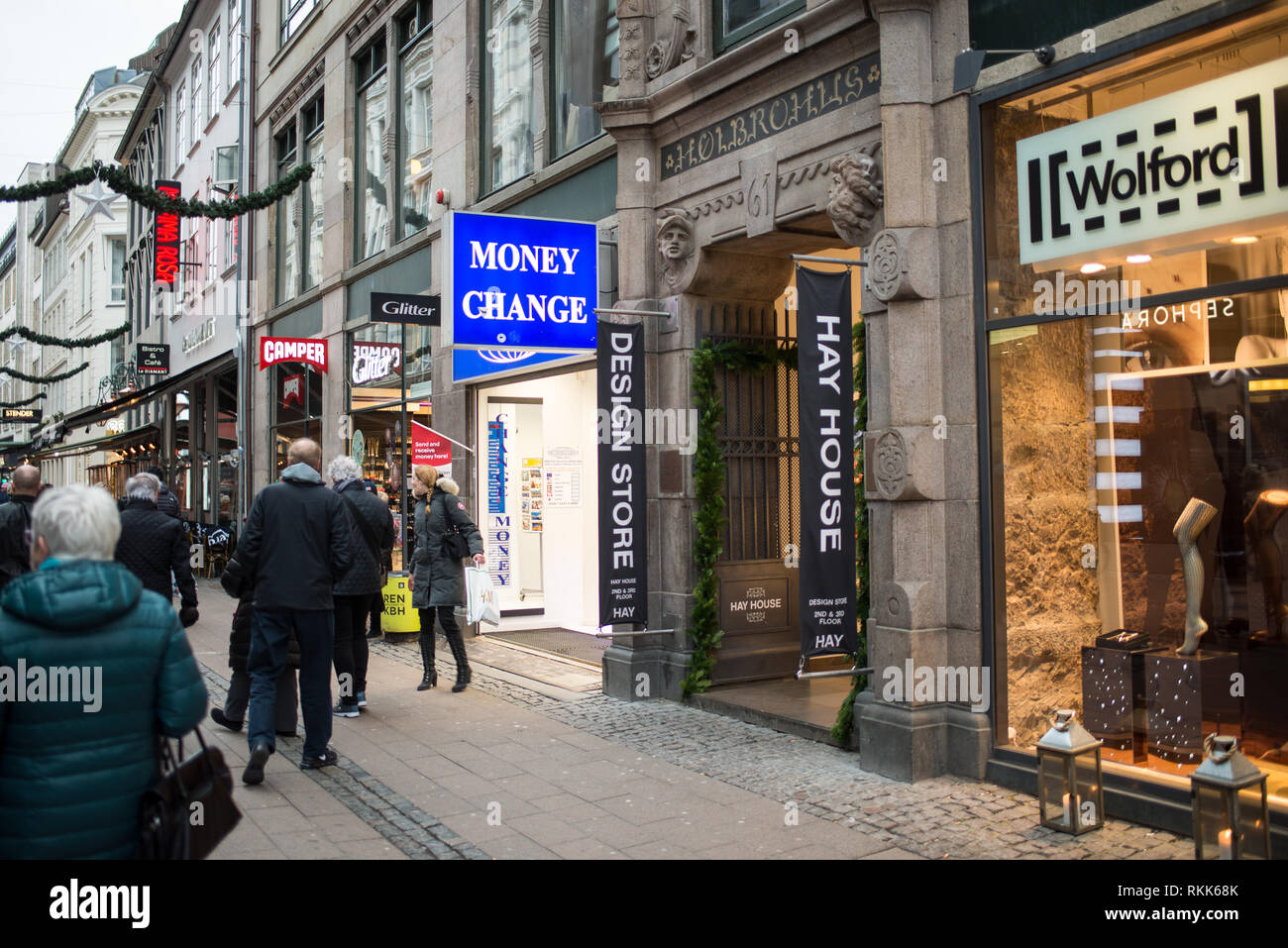 Copenhagen stroget shopping street hi-res stock photography and images ...