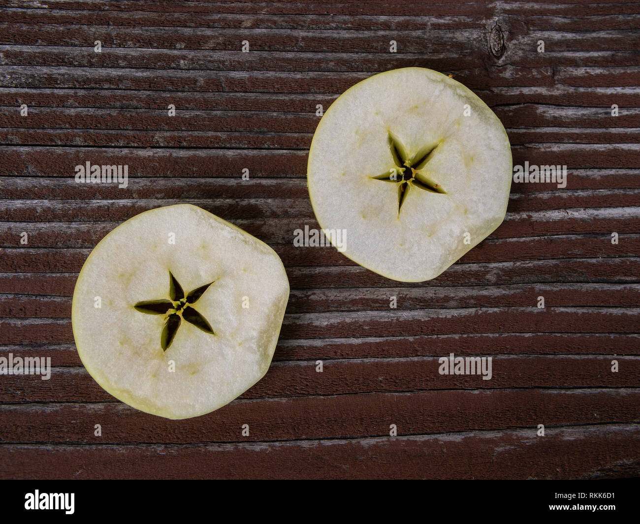 Two piece apple hi-res stock photography and images - Alamy