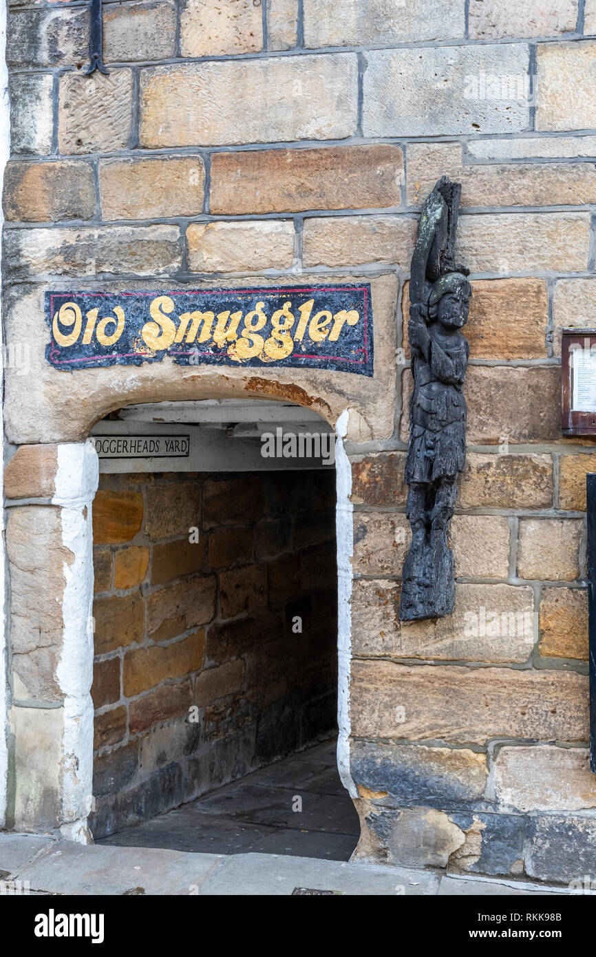 Old Smuggler restaurant and one of Whitby's oldest surviving building ...