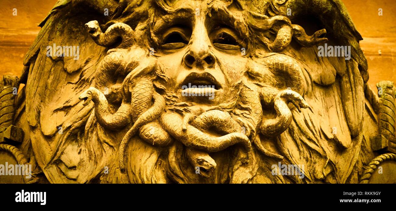 Devil Head Sculpture High Resolution Stock Photography and Images - Alamy