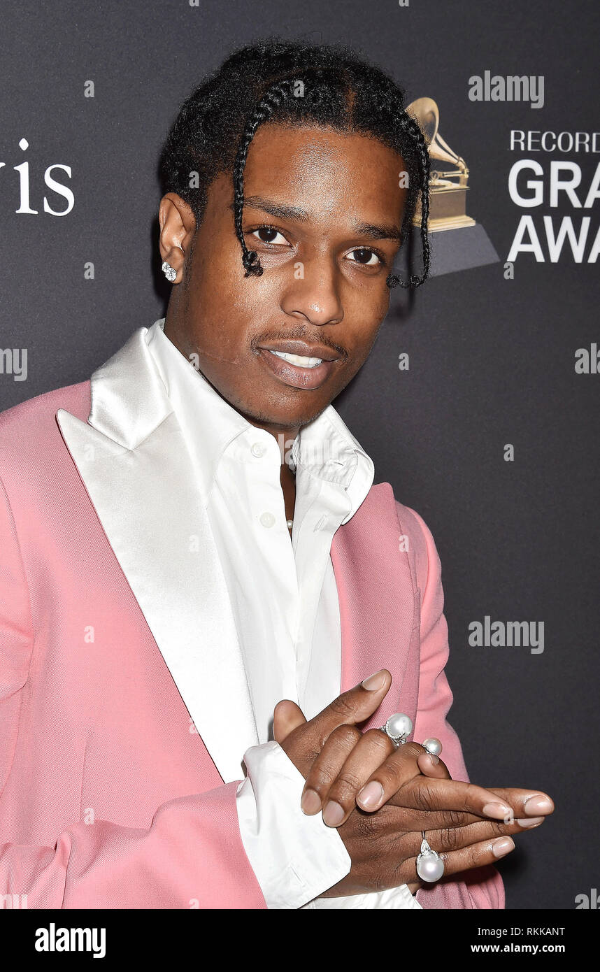 BEVERLY HILLS, CA - FEBRUARY 09: A$AP Rocky attends The Recording ...