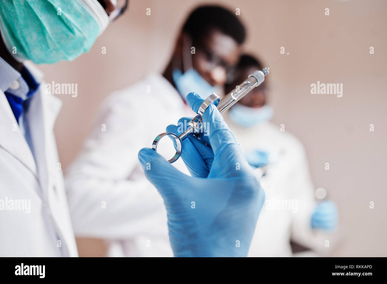 Africa doctor caucasian hi-res stock photography and images - Alamy