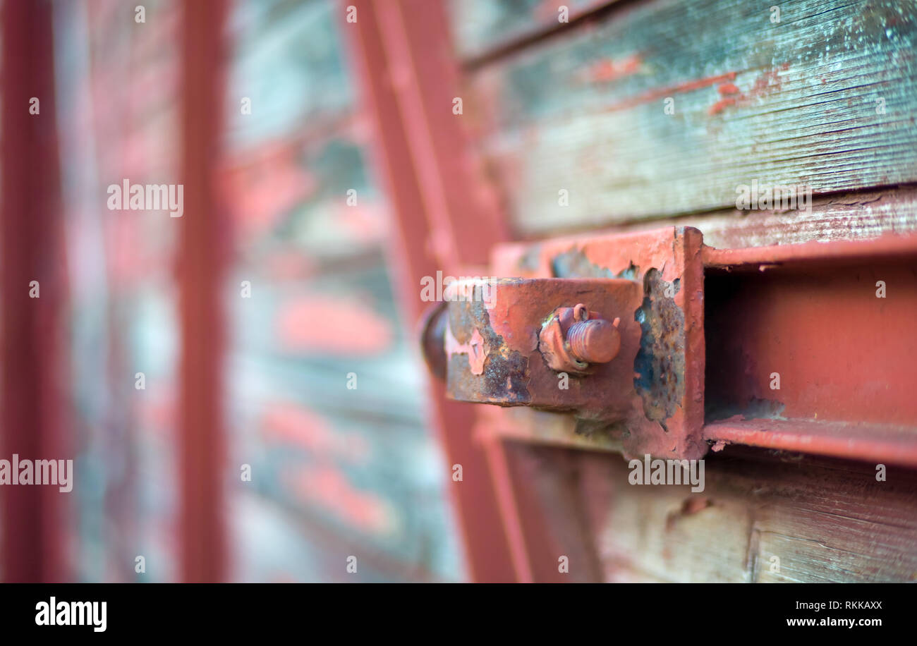 Old rail carriage door hi-res stock photography and images - Alamy
