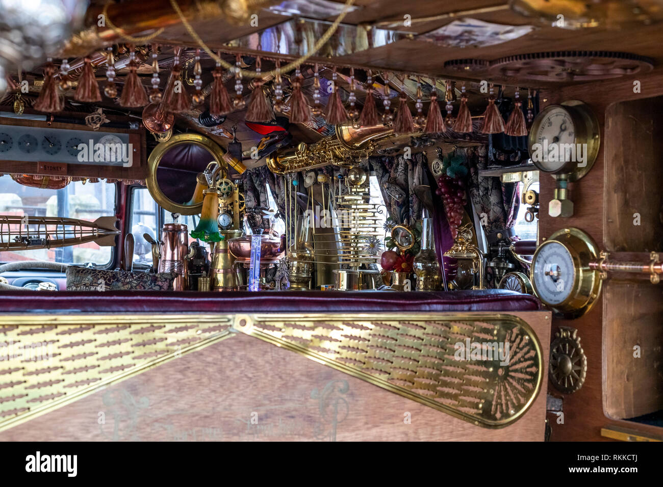 Steampunk VW bus interiors conversion. Steampunk Weekend Feb 2019 ...