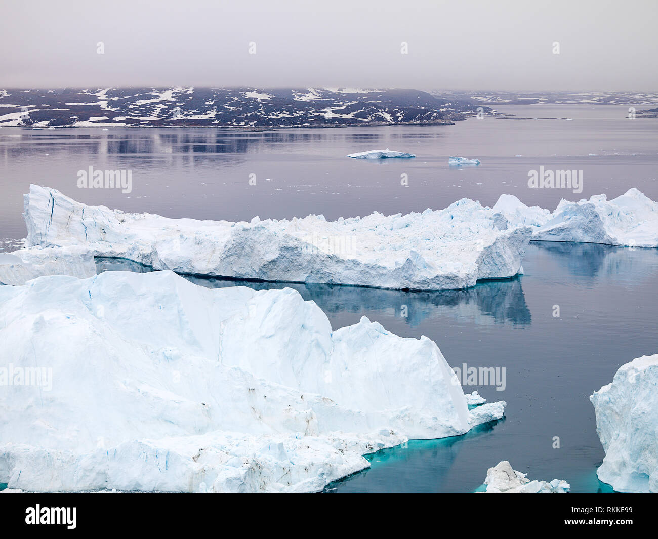 Arctic Iceberg on Arctic Ocean in Greenland Stock Photo - Alamy
