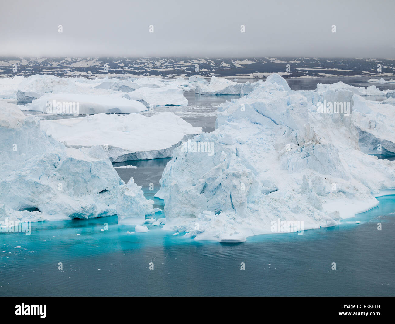 Arctic Iceberg on Arctic Ocean in Greenland Stock Photo - Alamy