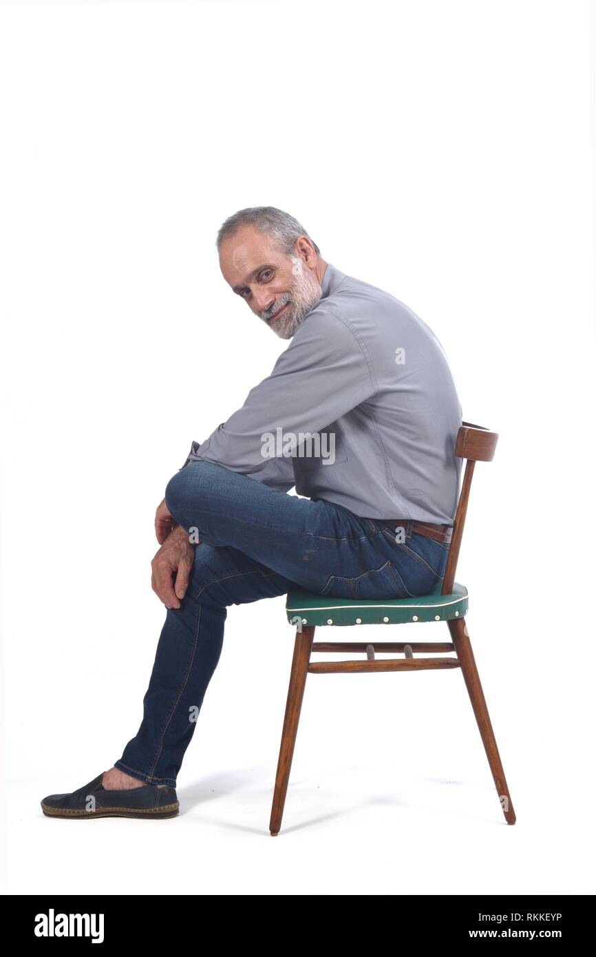 Side profile portrait middle aged male hi-res stock photography and ...
