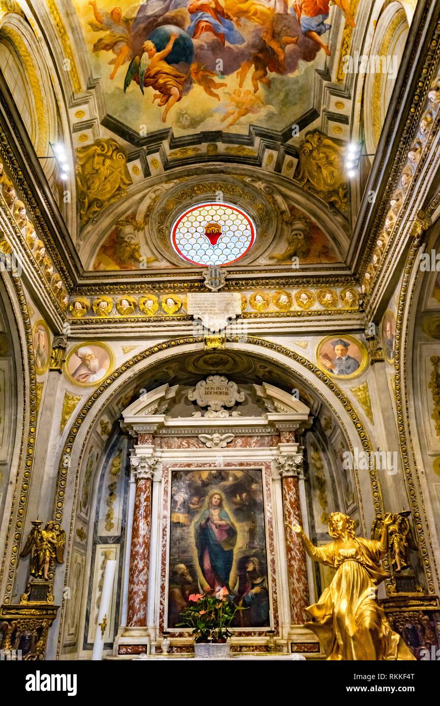 Famous Golden Statue Virgin Mary High Resolution Stock Photography and ...