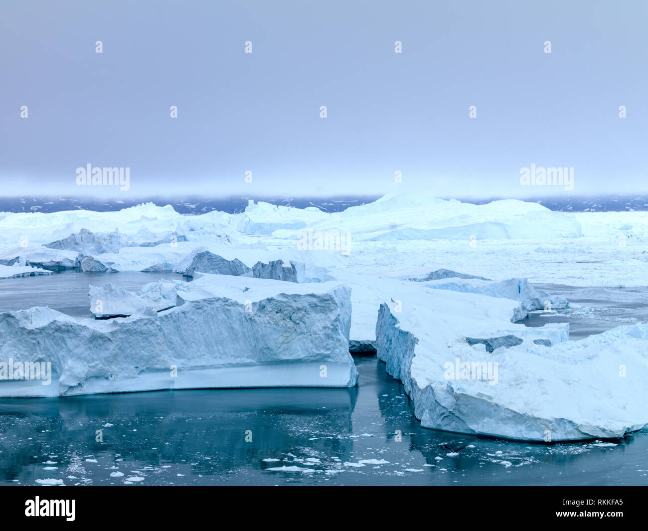 Arctic Iceberg on Arctic Ocean in Greenland Stock Photo - Alamy