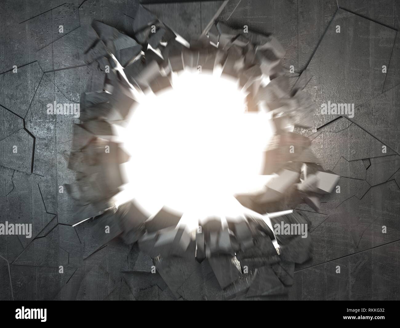 Explosion Crater Texture