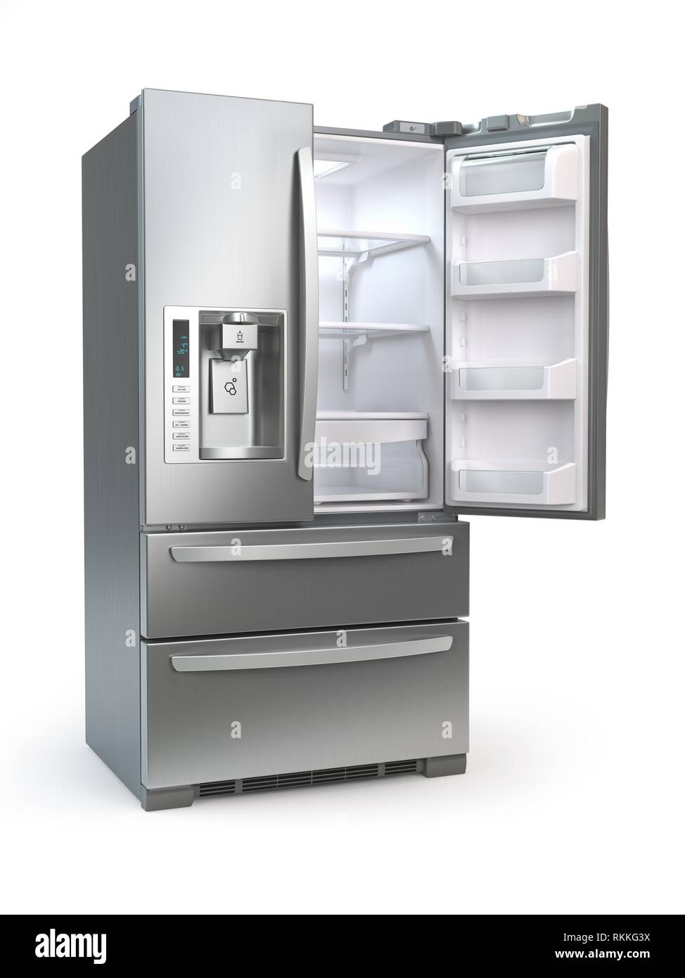 Frozen freezer domestic Cut Out Stock Images & Pictures - Alamy