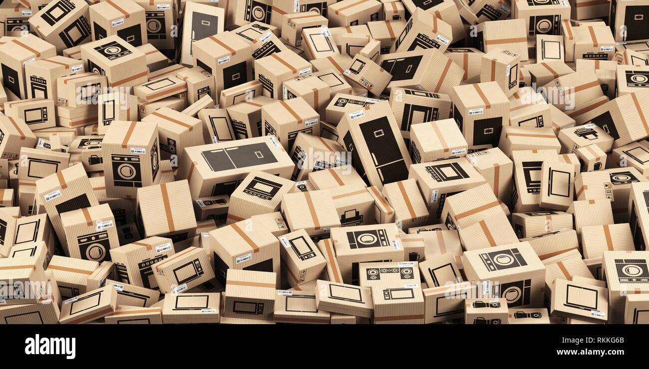 Appliance Boxes High Resolution Stock Photography and Images - Alamy