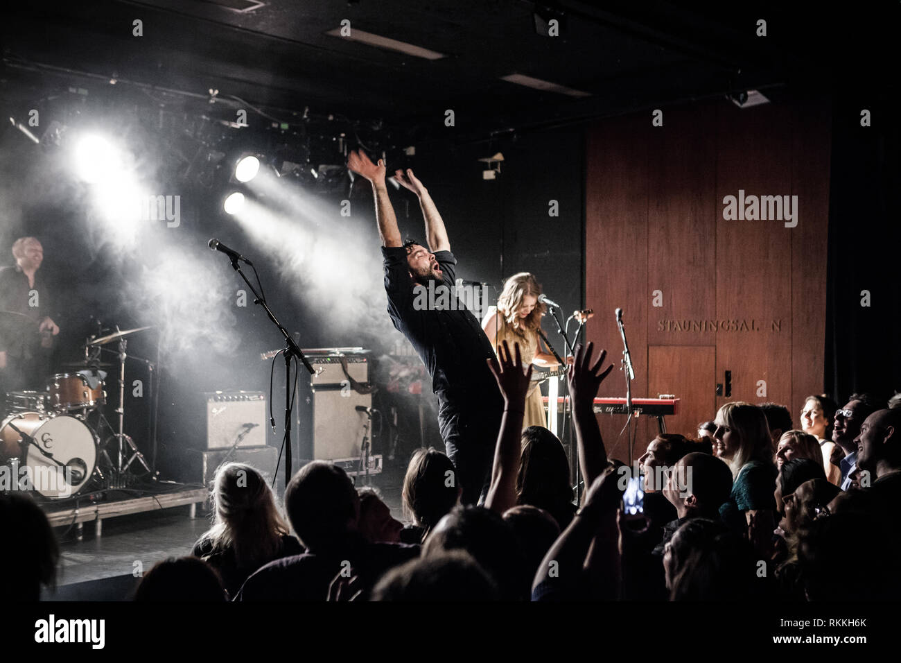 The American band The Lone Bellow performs a live concert at VEGA in ...
