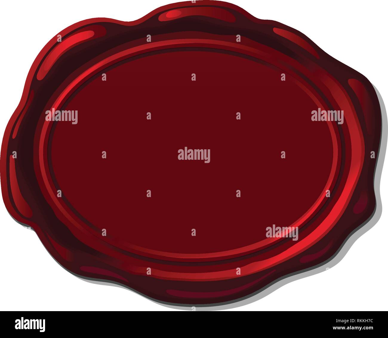 Waxstamp Stock Vector Images - Alamy