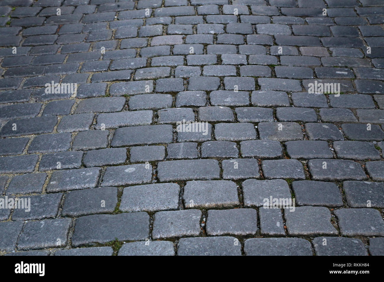 City. old cobbled surface of the road Stock Photo - Alamy