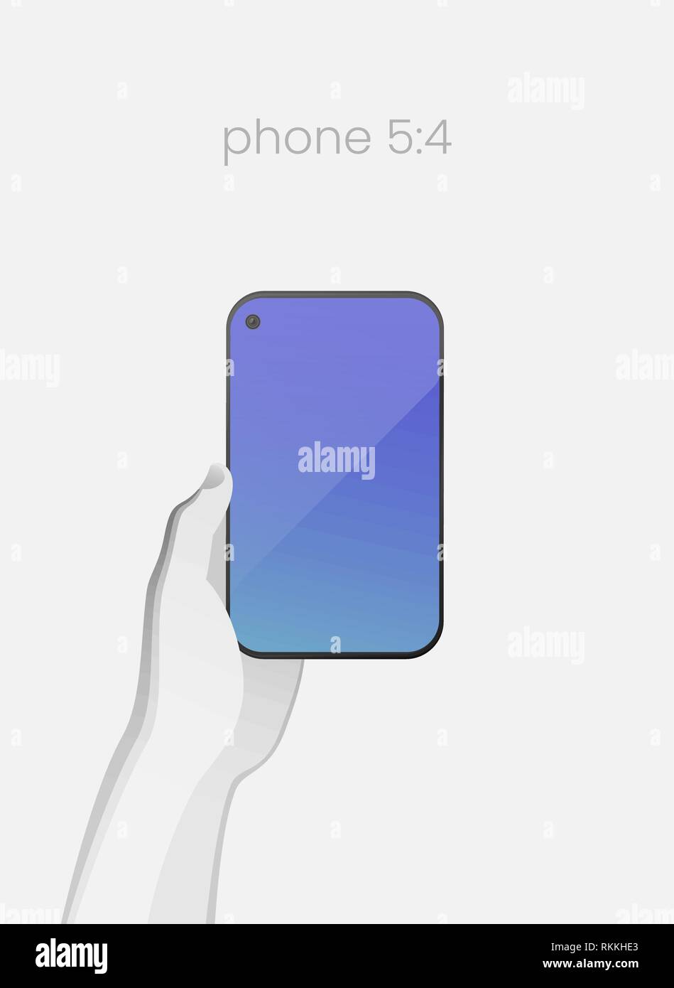 Facing the screen Stock Vector Images - Alamy