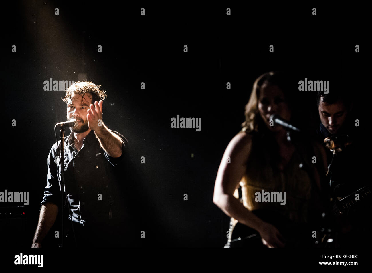 The American band The Lone Bellow performs a live concert at VEGA in ...