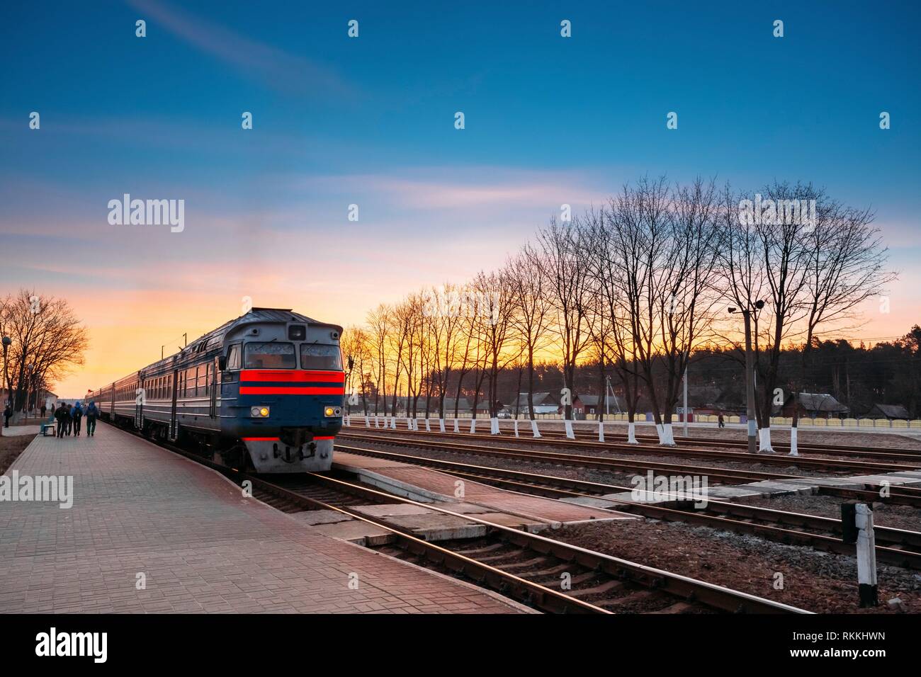 Belarus railway hi-res stock photography and images - Alamy