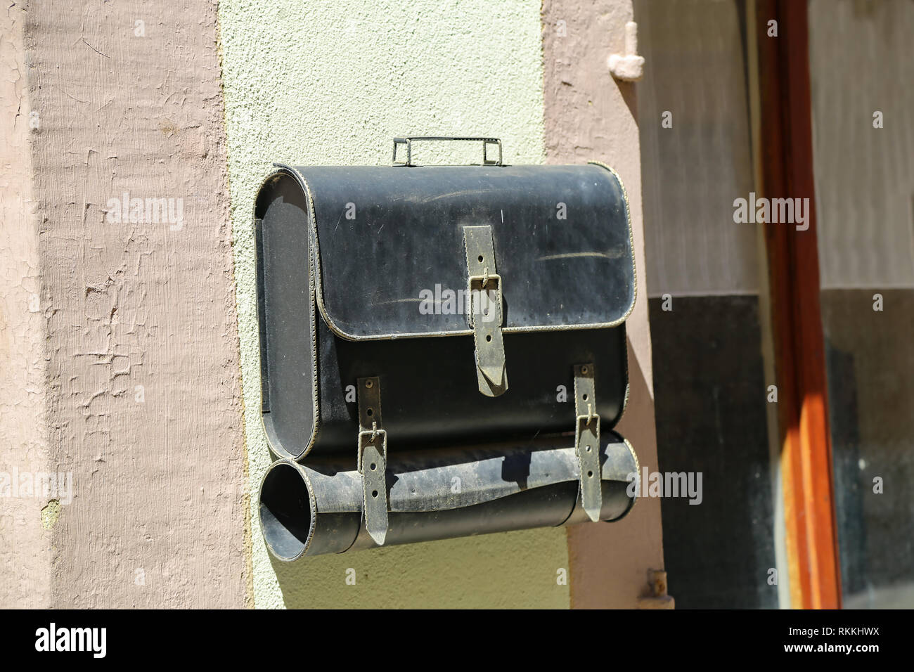 Old Mailbox / Mailbox from the old portfolio Stock Photo - Alamy