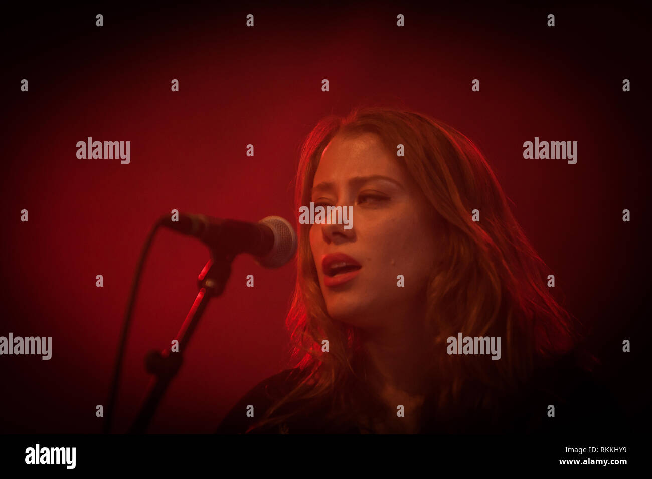 The American band The Lone Bellow performs a live concert at the Danish ...