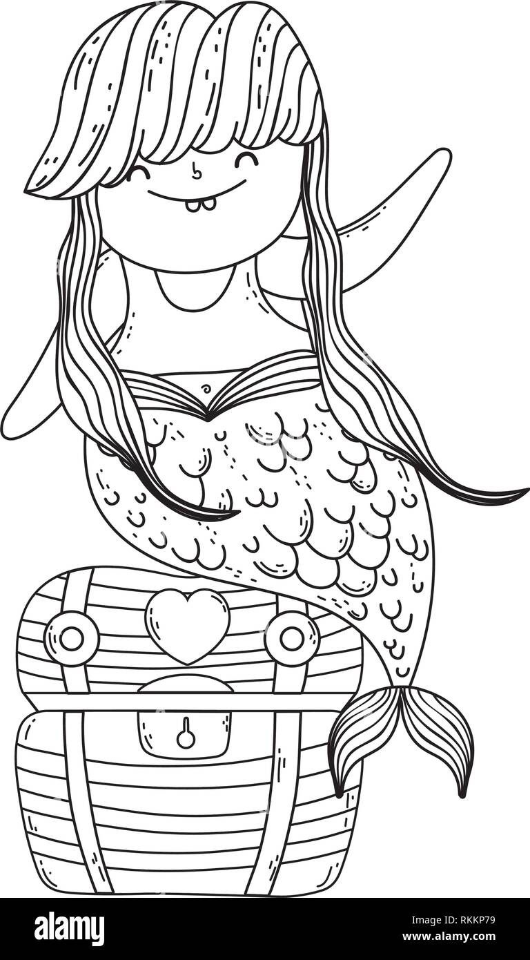 Mermaid treasure hi-res stock photography and images - Alamy