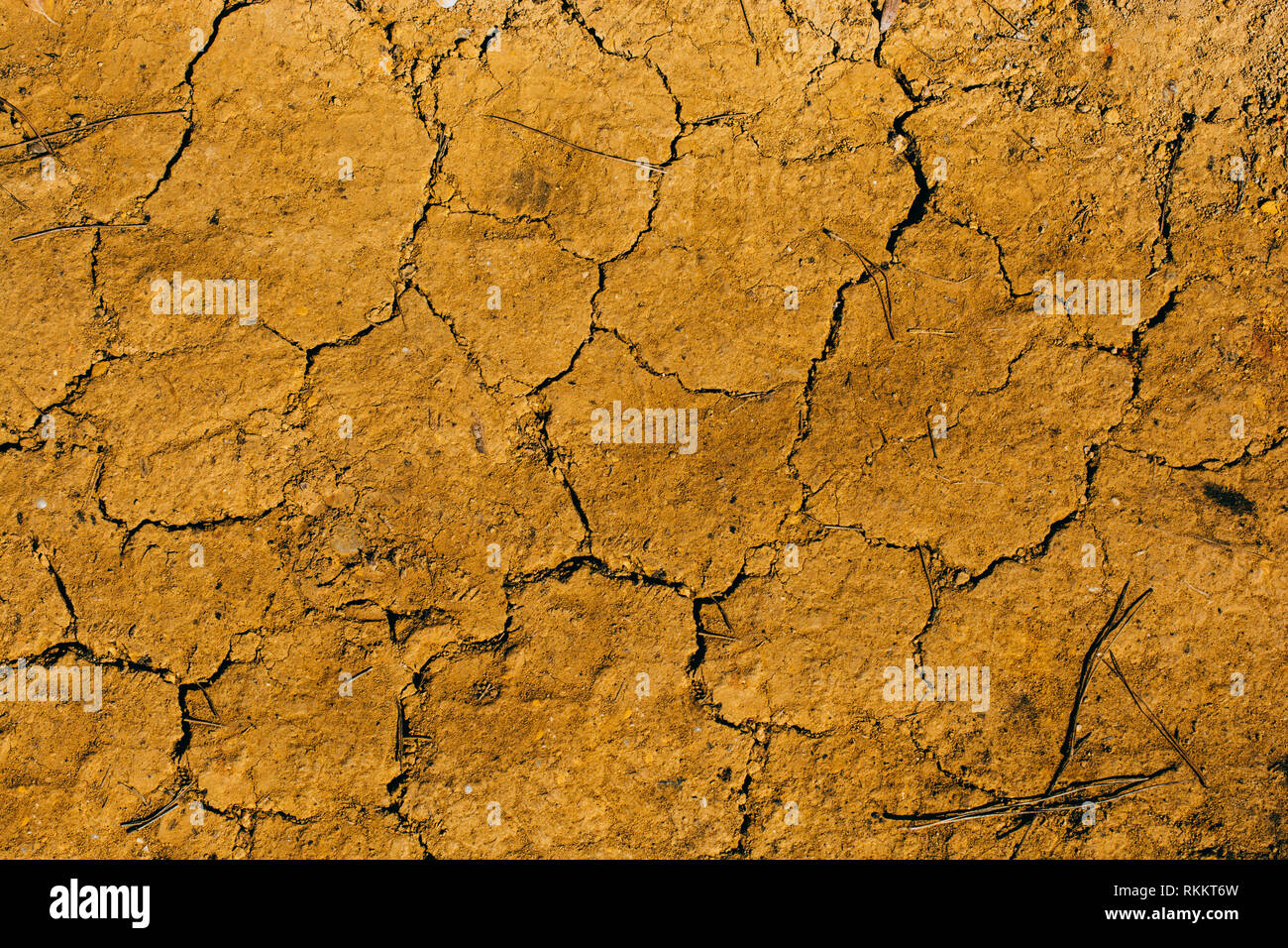 Cracked drought dry soil background as texture pattern Stock Photo - Alamy