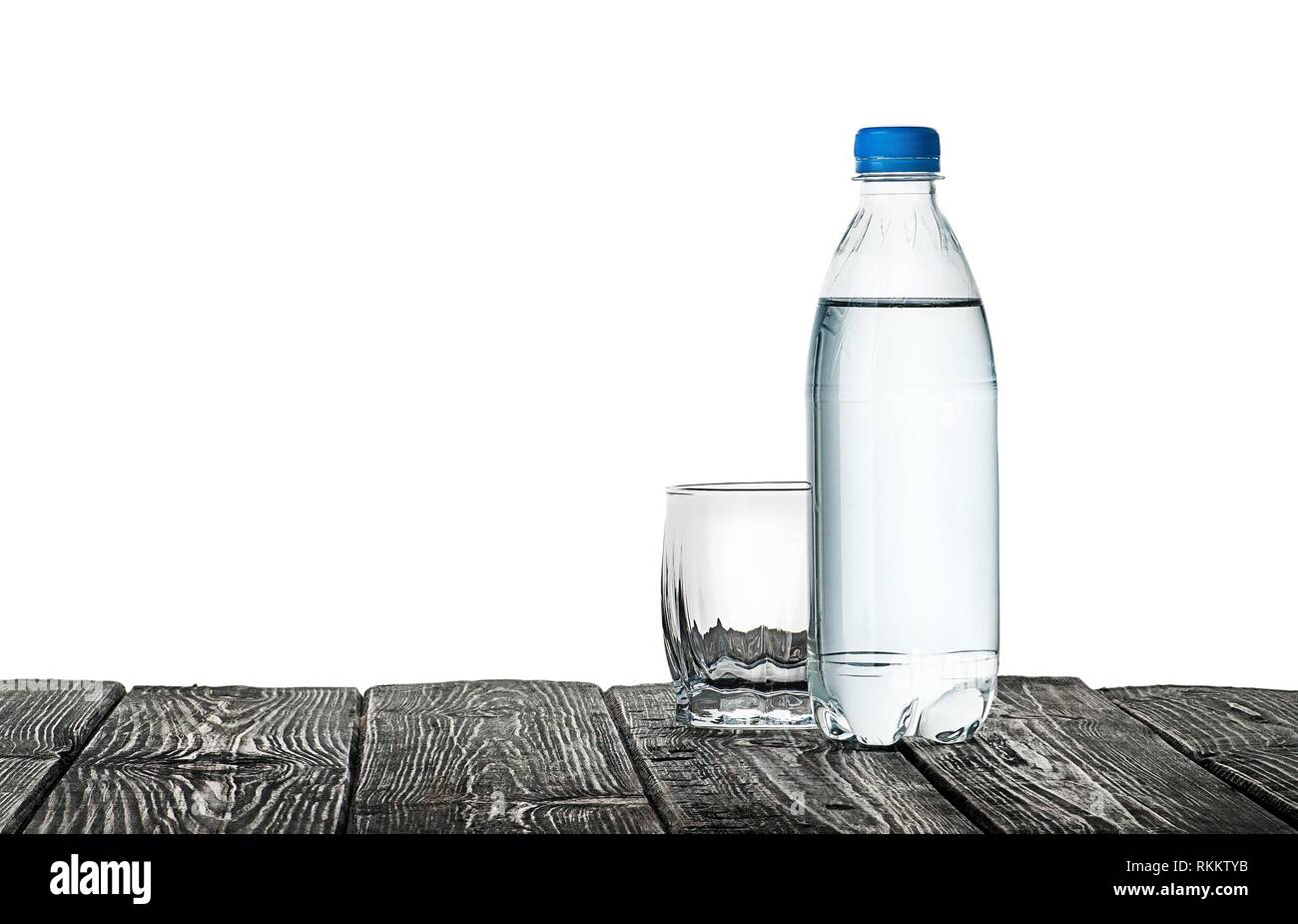 Empty water glass bottle hi-res stock photography and images - Alamy