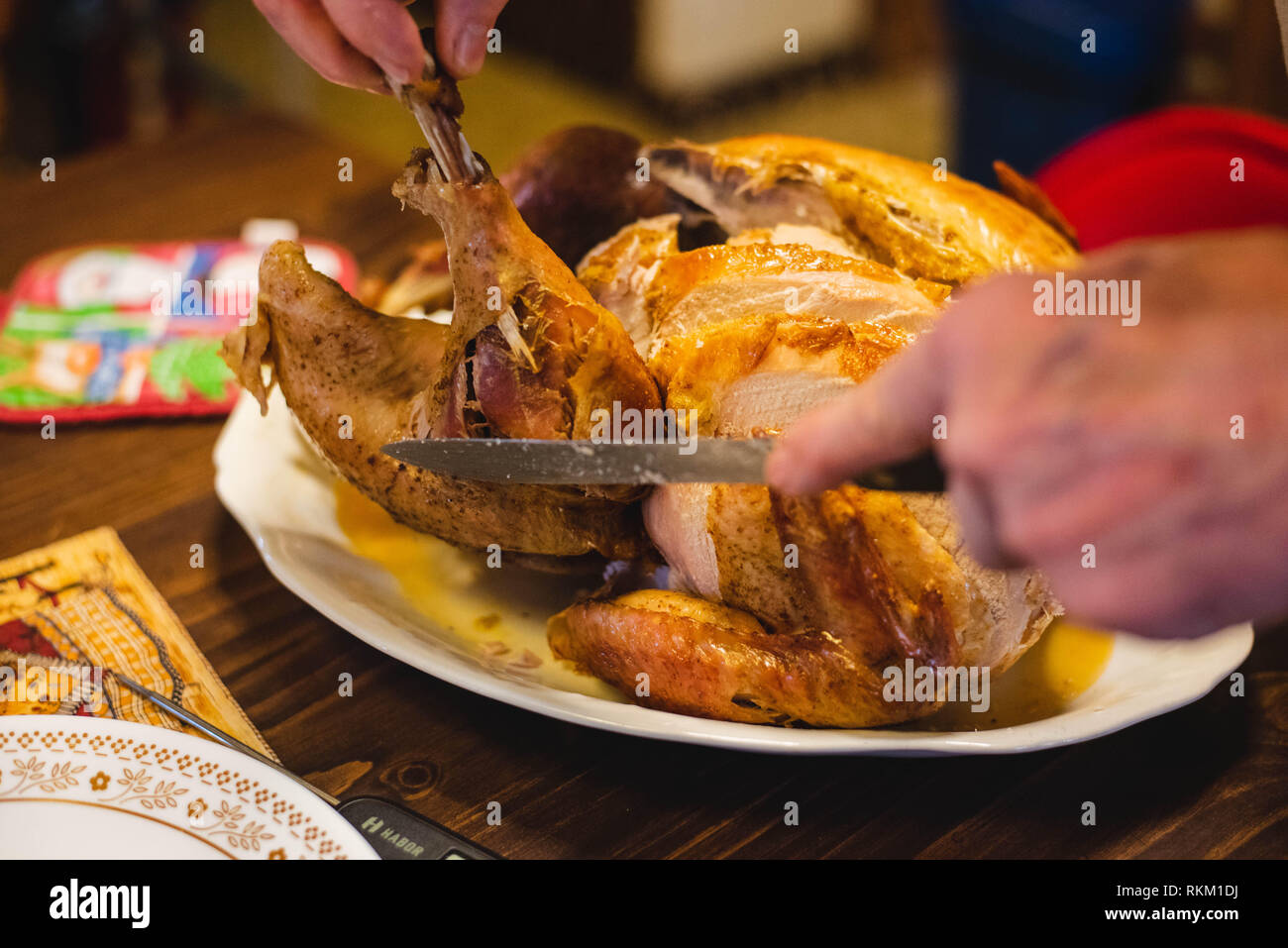 Man cuts up hi-res stock photography and images - Alamy