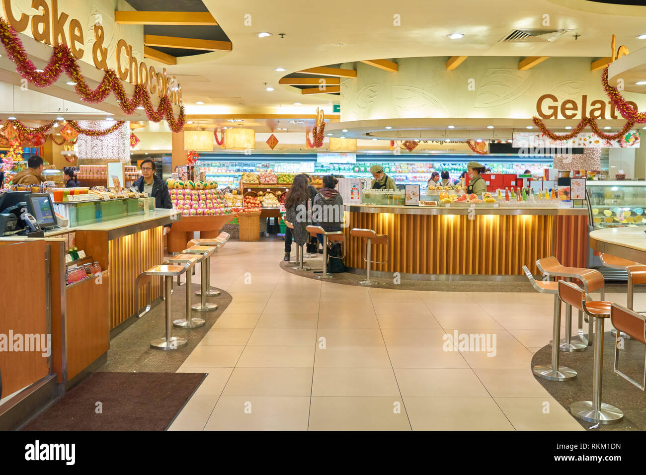 HONG KONG - CIRCA JANUARY, 2016: inside of ThreeSixty store in Elements ...