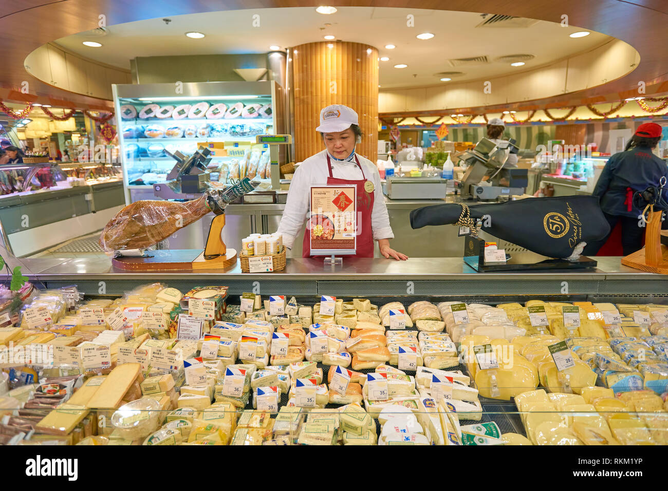 HONG KONG - CIRCA JANUARY, 2016: inside of ThreeSixty store in Elements ...