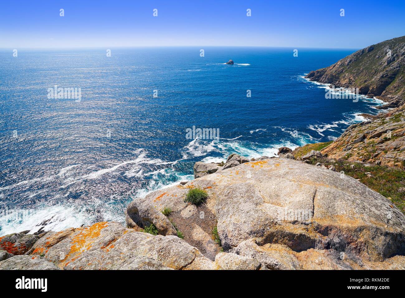 Cape finisterre spain aerial hi-res stock photography and images - Alamy
