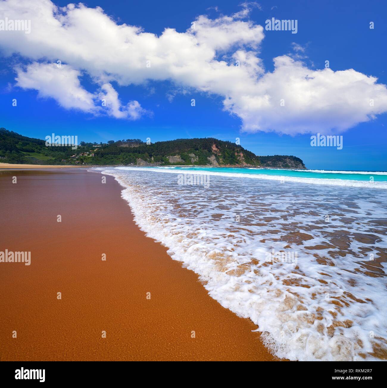 Asturias beach rodiles hi-res stock photography and images - Alamy
