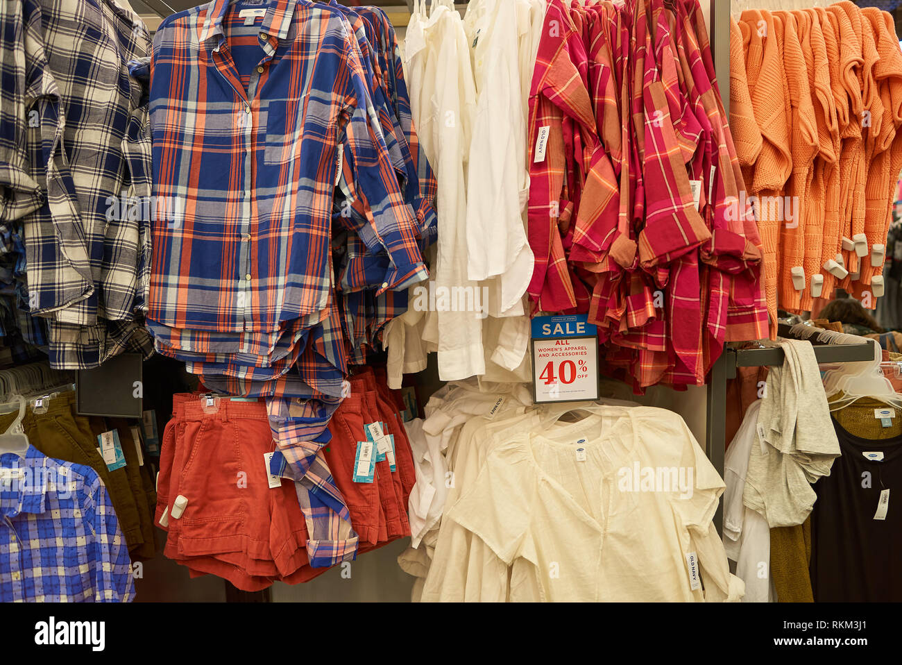 Old navy store interior hi-res stock photography and images - Alamy