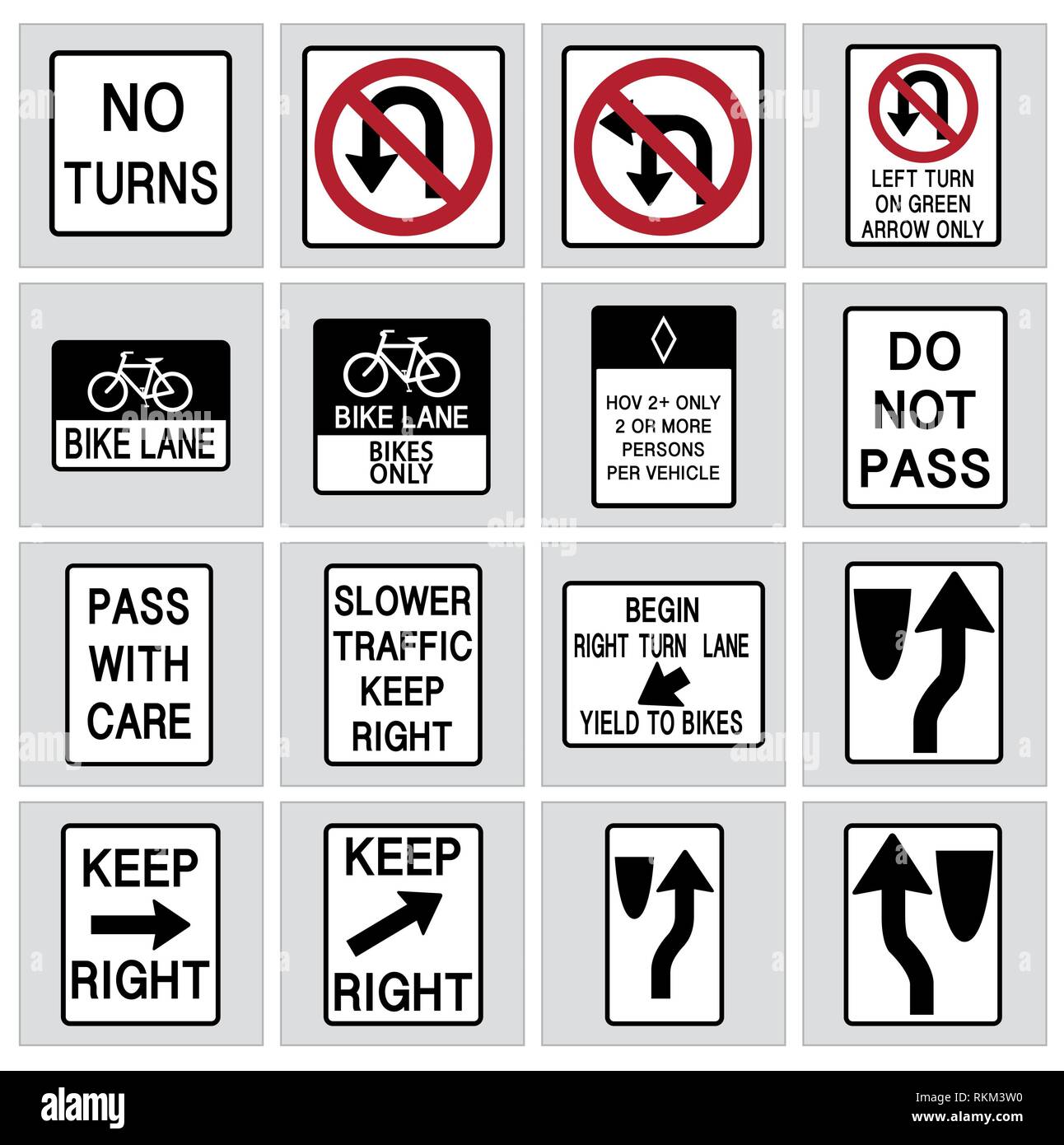 Pedestrian directional sign Cut Out Stock Images & Pictures - Alamy