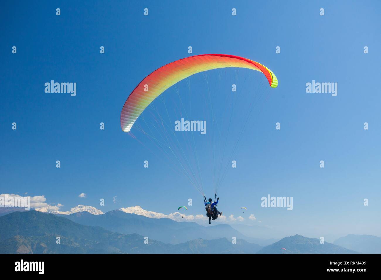Parachute nepal hi-res stock photography and images - Alamy