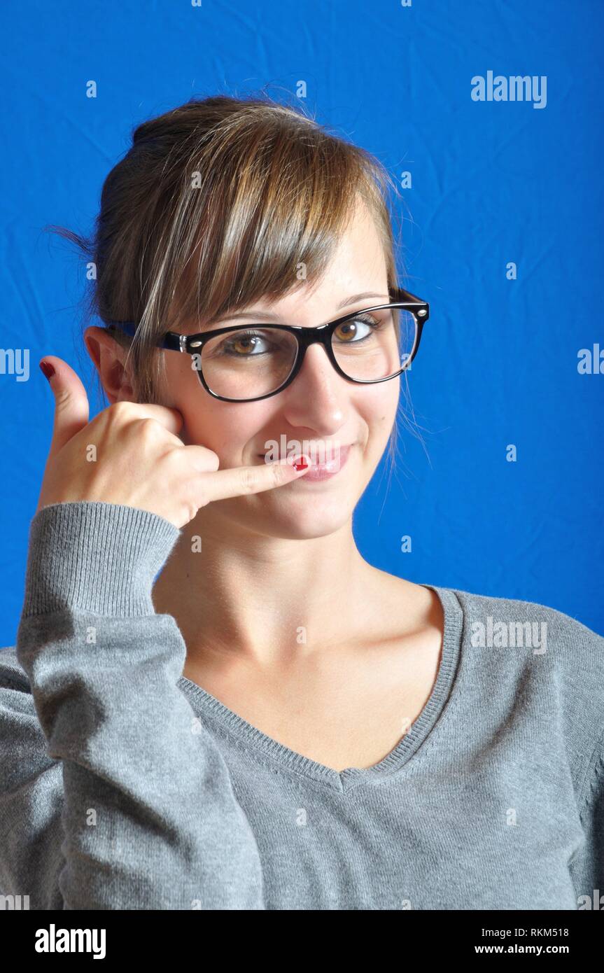 Teenager telephone hi-res stock photography and images - Alamy