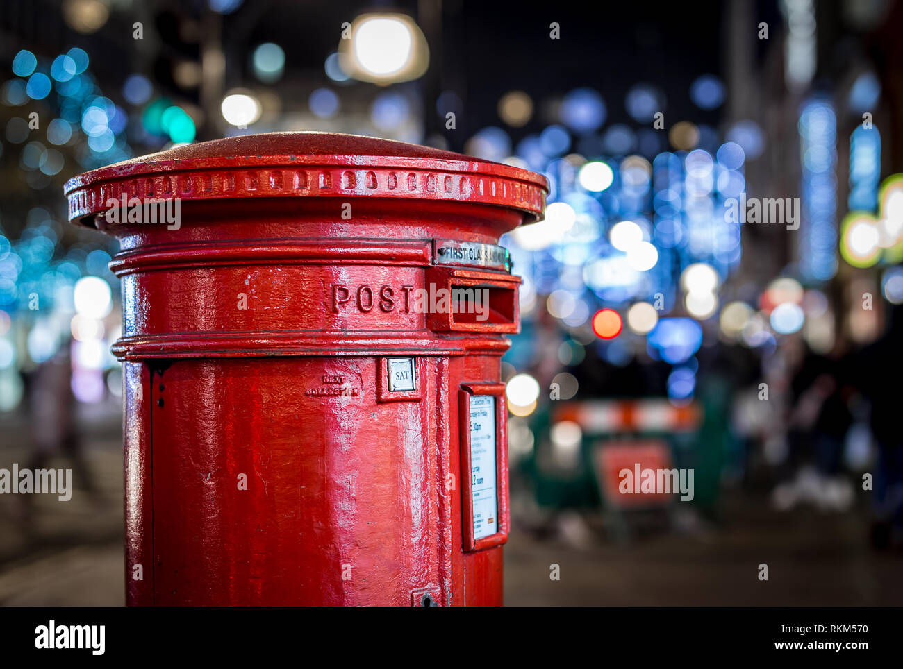 Oxford with red post box hi-res stock photography and images - Alamy