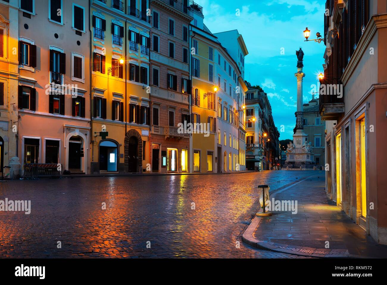 Immaculate conception rome hi-res stock photography and images - Alamy