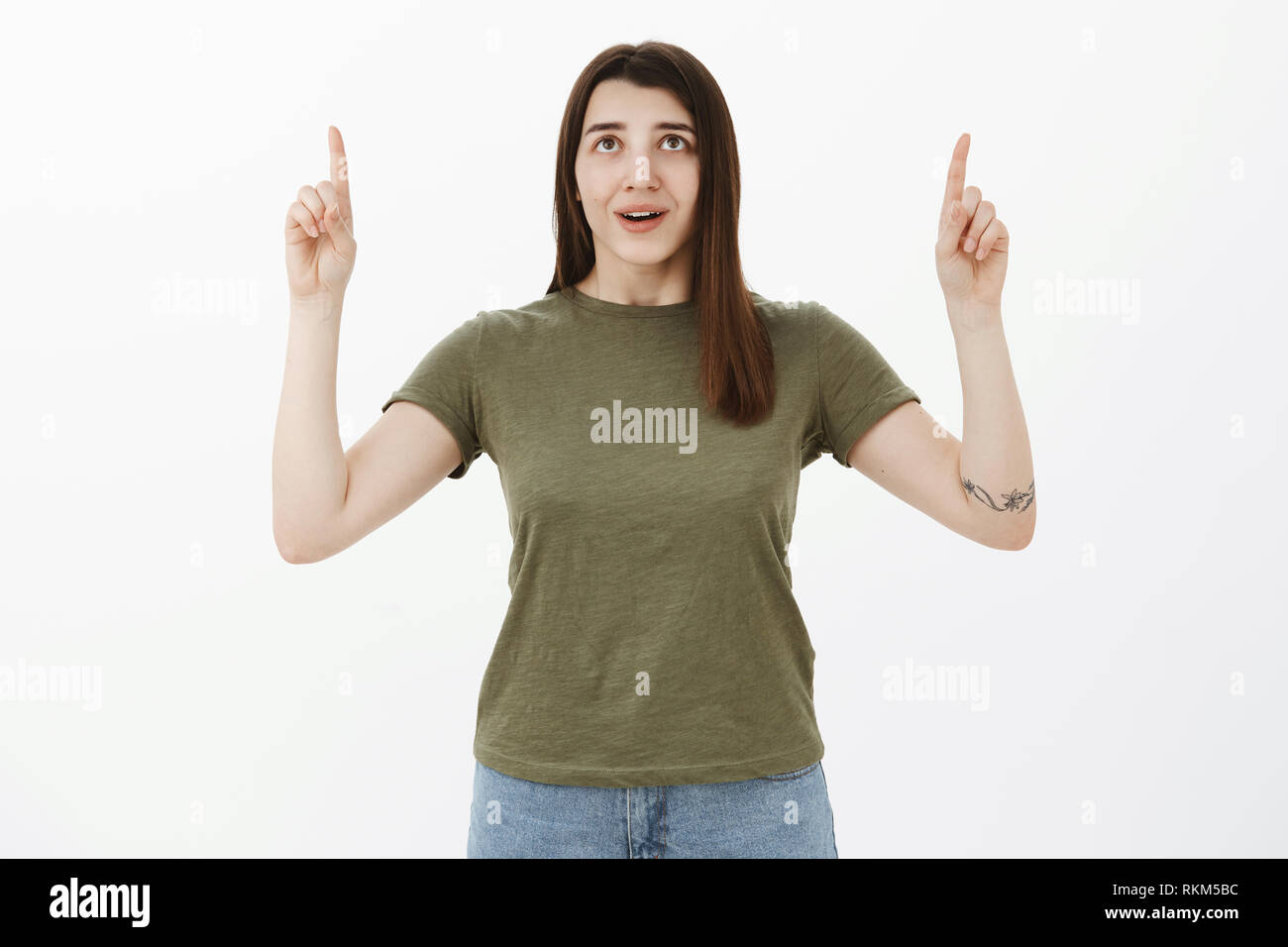 Impressed and fascinated woman spotted miracle melting being touched ...