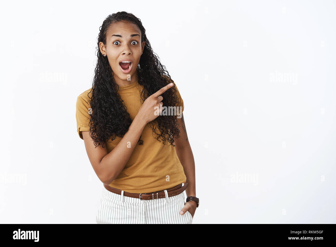 African american astonished expression hi-res stock photography and ...