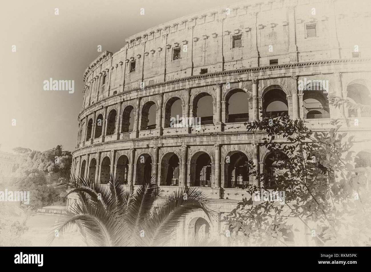 Retro rome hi-res stock photography and images - Alamy