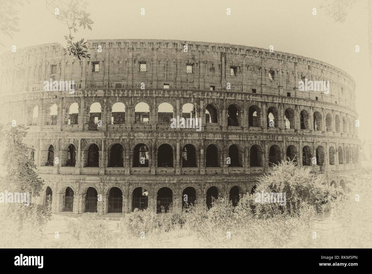 Retro rome hi-res stock photography and images - Alamy