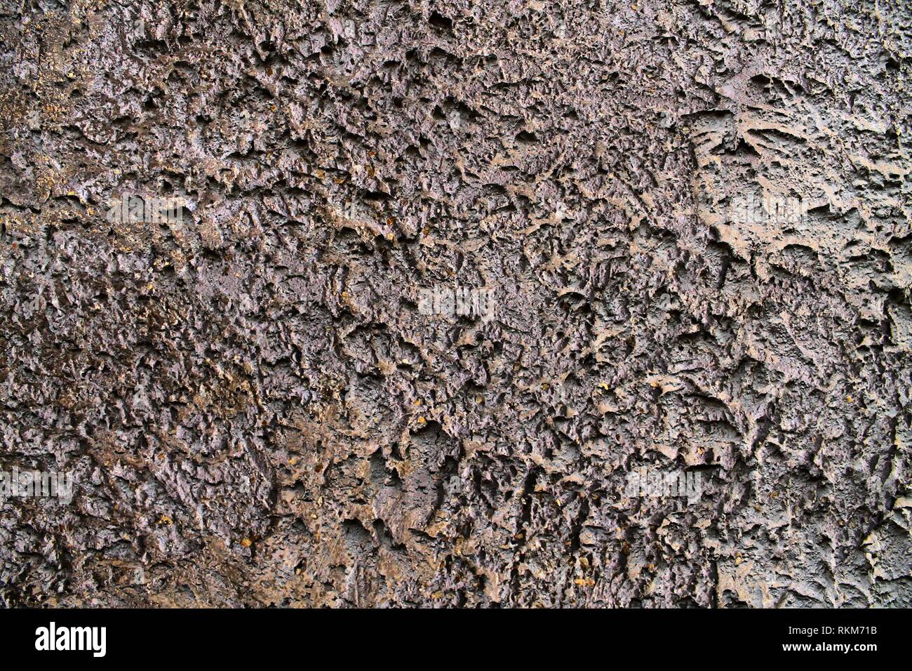 Close up high resolution surface of weathered concrete wall material ...