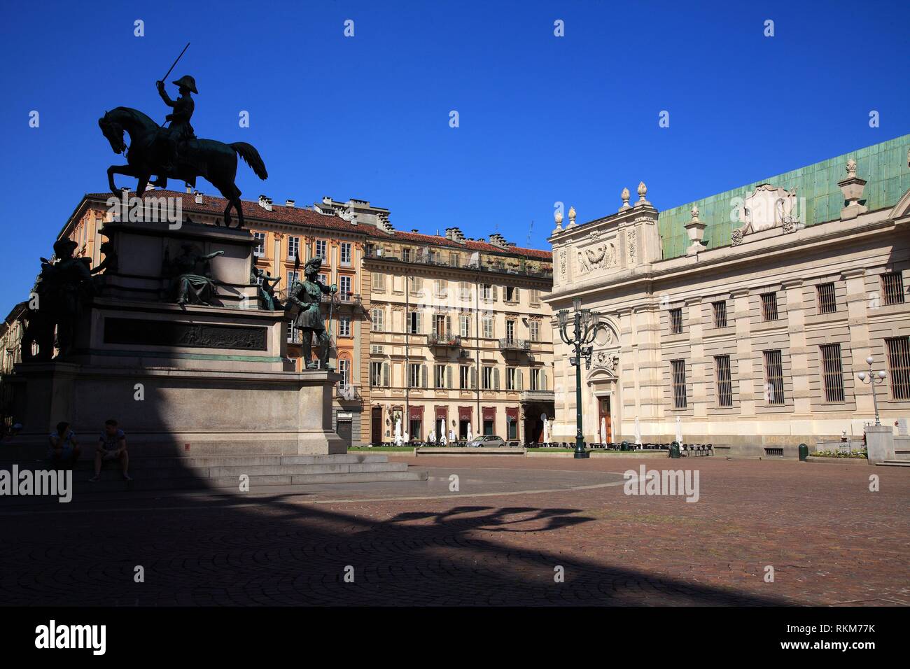 Piazza carlo alberto hi-res stock photography and images - Alamy
