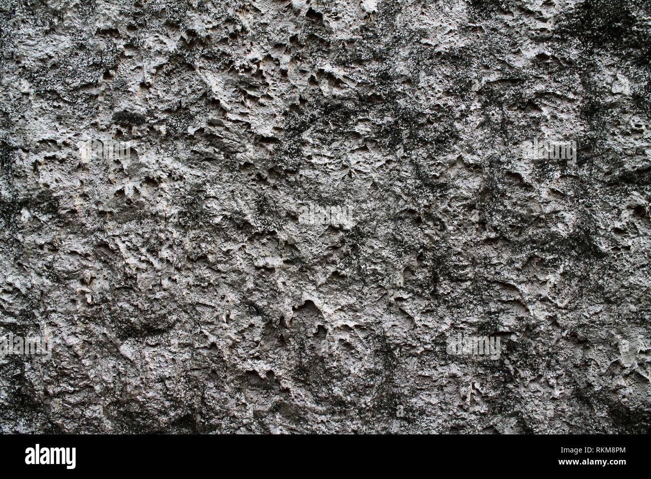 Close up high resolution surface of weathered concrete wall material ...