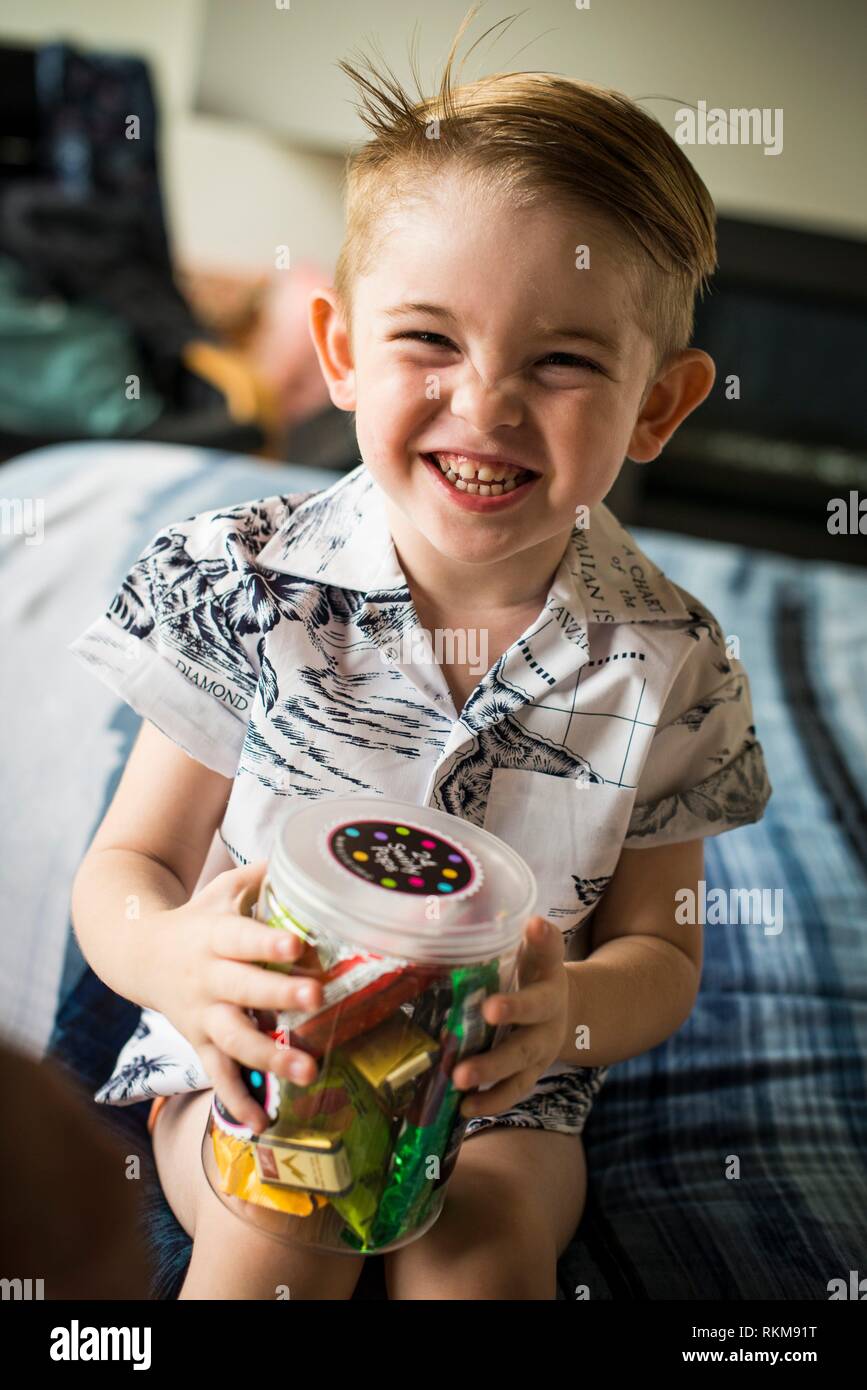 three year old boy Stock Photo - Alamy
