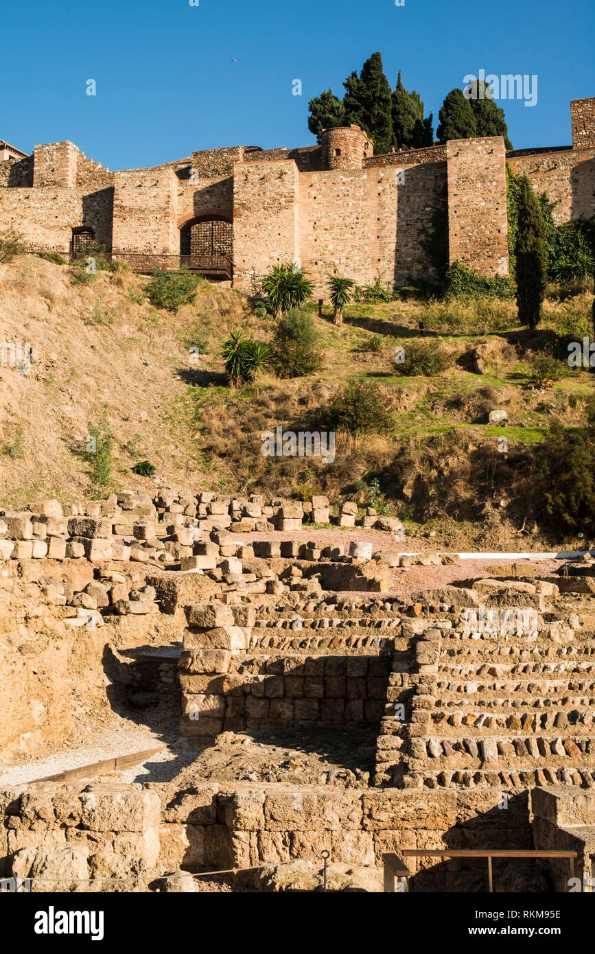 Malaga amphitheatre hi-res stock photography and images - Alamy