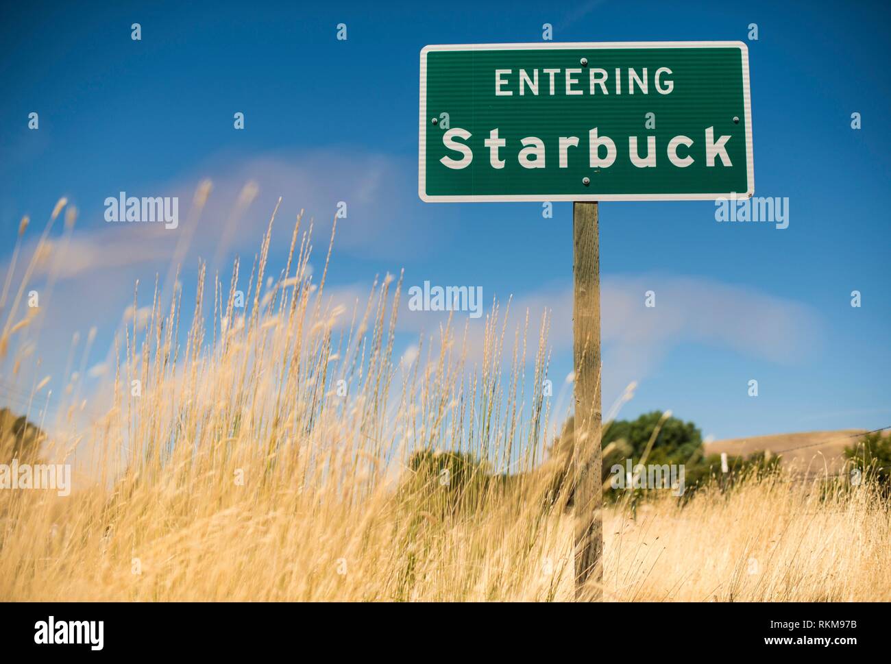 Starbuck washington hi-res stock photography and images - Alamy