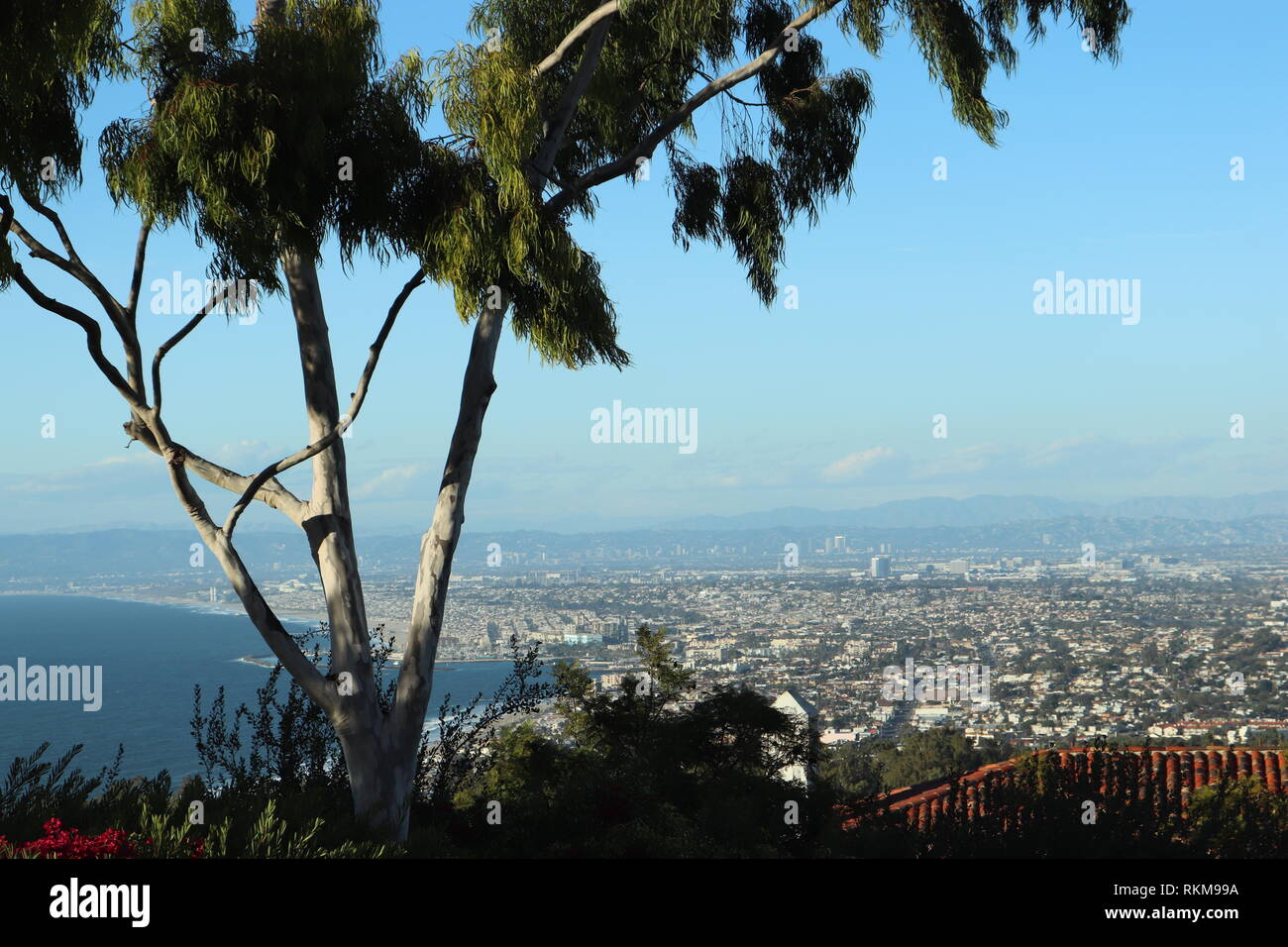 landscape view of LA Stock Photo - Alamy