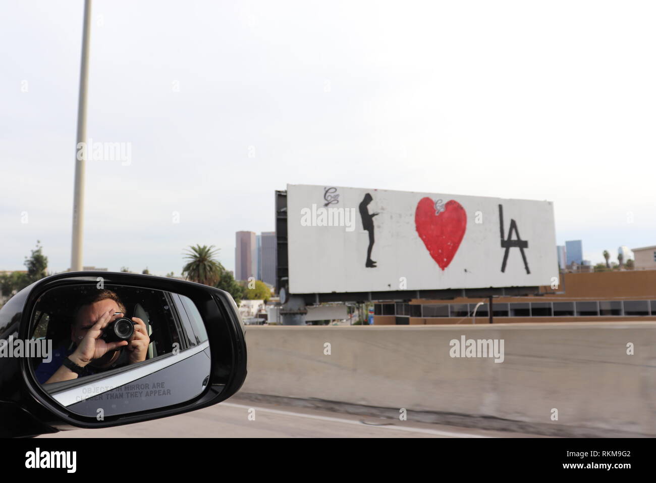 I love LA sign Stock Photo - Alamy